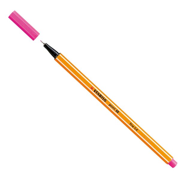 Flomaster 0.4 Stabilo 88/56 roze