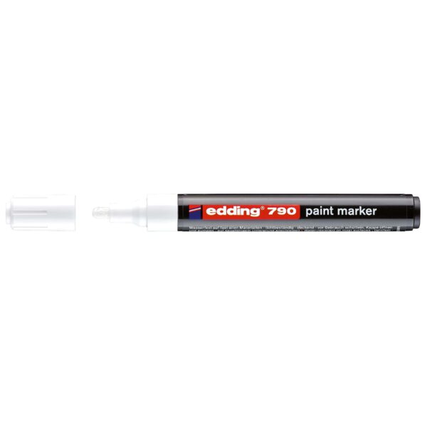 Paint marker E-790 2-3mm bela Edding