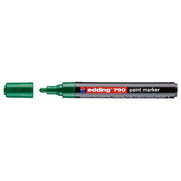 Paint marker E-790 2-3mm zelena Edding