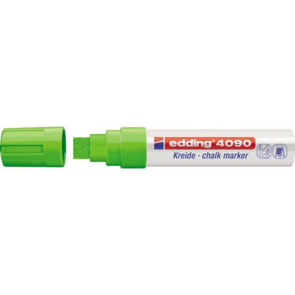Marker za staklo CHALK MARKER E-4090 4-15mm svetlo zelena Edding