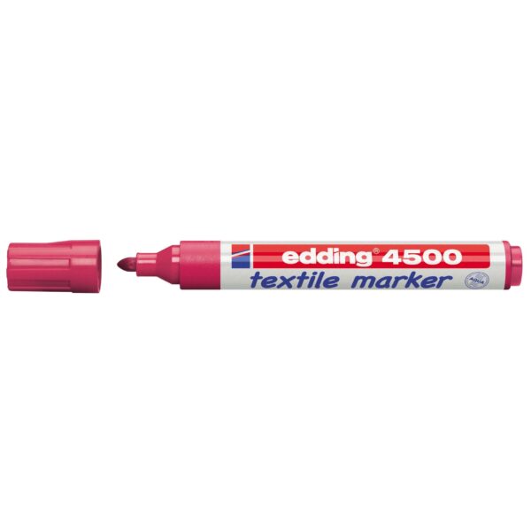 Vodootporni marker T-SHIRT E-4500 2-3mm bordo Edding