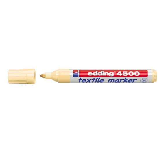 Vodootporni marker T-SHIRT E-4500 2-3mm svetlo narandžasta Edding