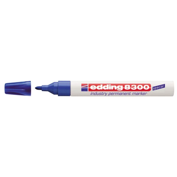 Industrijski permanent marker E-8300 1,5-3mm plava Edding