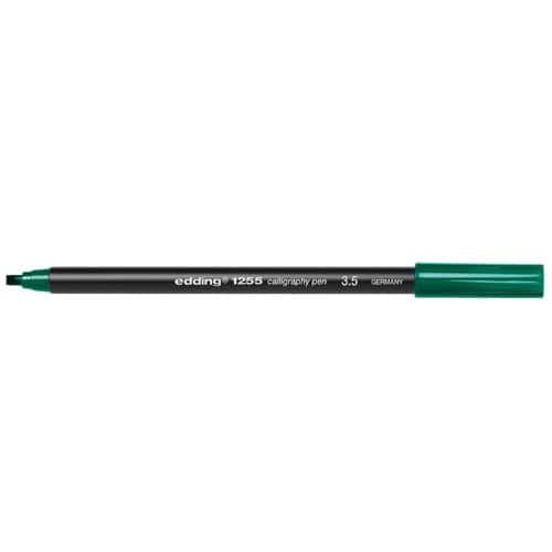 Kaligrafski marker E-1255 3,5mm zelena Edding