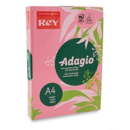 Papir A4 roze pastel (Adagio)