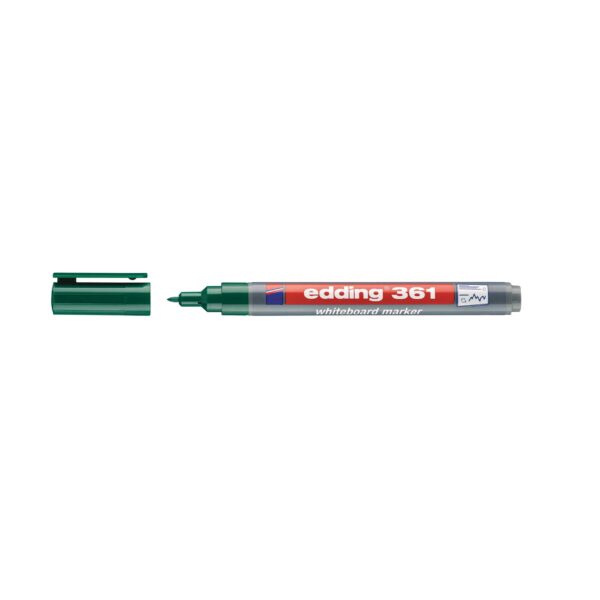 Marker za belu tablu 361 1mm zelena Edding