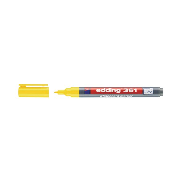 Marker za belu tablu 361 1mm žuta Edding