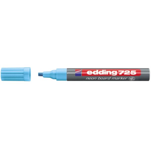 Marker za belu tablu 725 NEON 2-5mm plava Edding