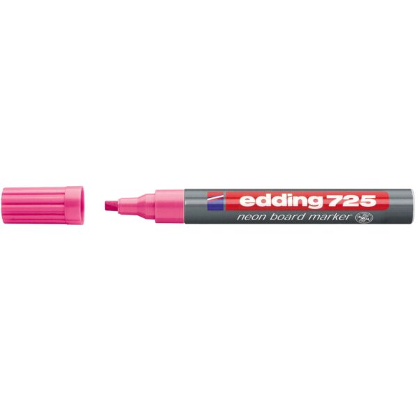 Marker za belu tablu 725 NEON 2-5mm roze Edding