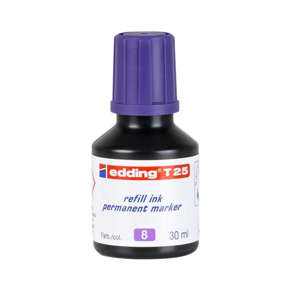 Refil za markere E-T25, 30ml ljubičasta Edding