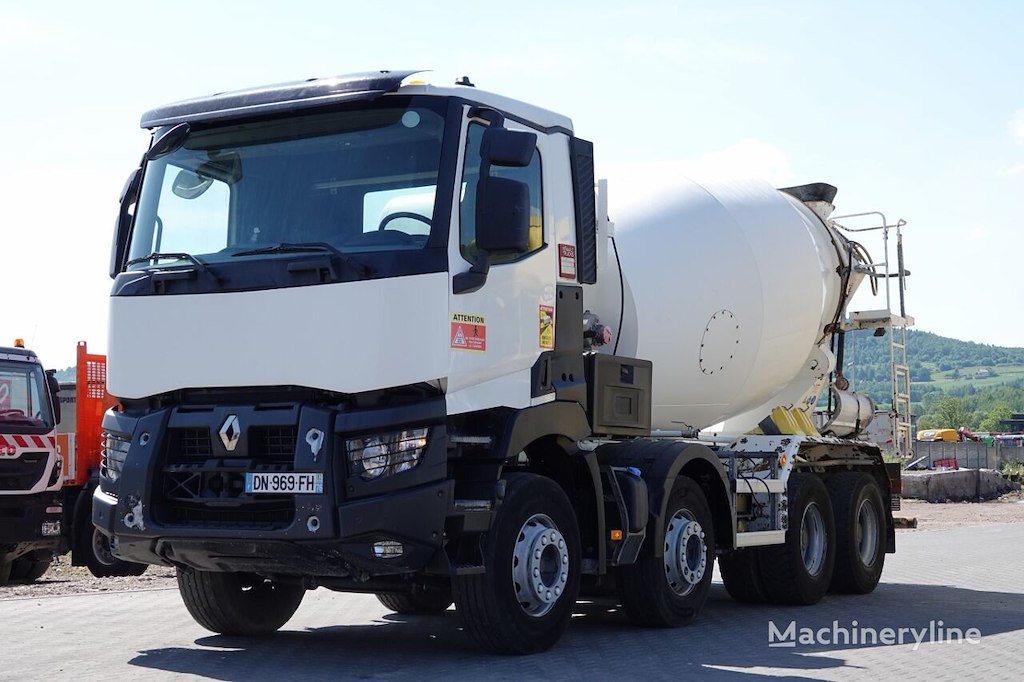 Liebherr na šasiji Renault C 430 / BETONOMIESZARKA - 9 M3 / LIEBHERR / 2014 ROK / EURO 6 kamion s mešalicom za beton