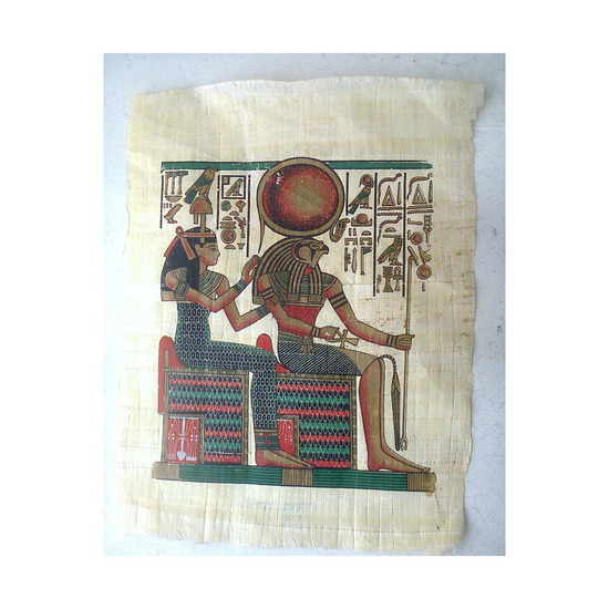 papirus motivi Egipta BABROUS ORIGINAL 42x32 cm