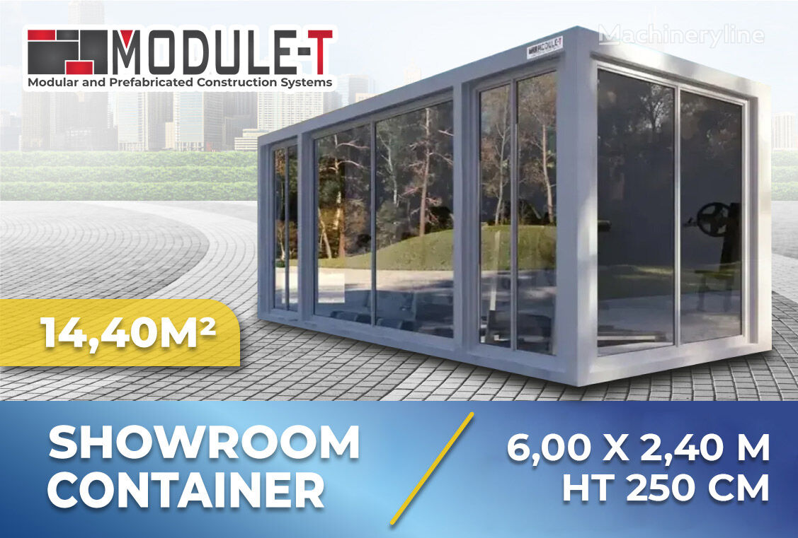 Novi Module-T SHOWROOM OFFICE CONTAINER | MODULAR | SHOP | CAFE | 10 20 FT stambeno-poslovni kontejner
