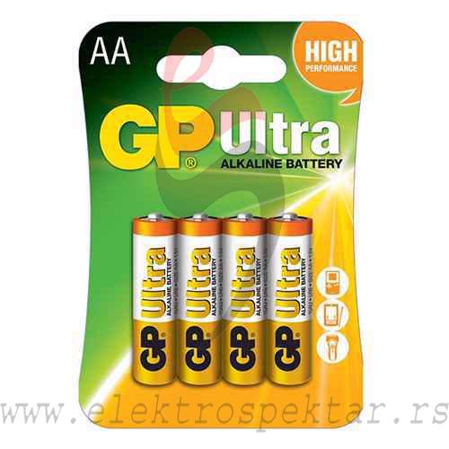 BATERIJA AA 4/1 BLISTER 1,5V ALKALNA 0393930