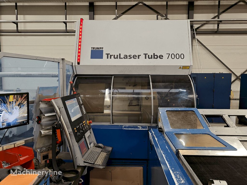 Trumpf Sinumerik 840D TruLaser Tube 7000 mašina za lasersko sečenje