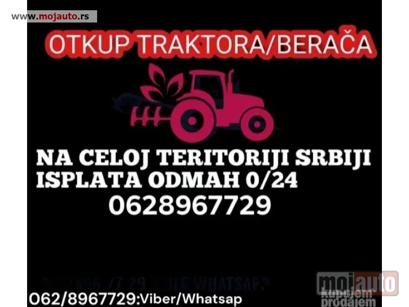 IMT Kupujemo Traktore i Berace 0628967729
