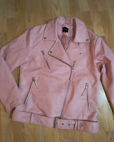 Roze kožna jakna SADA 600