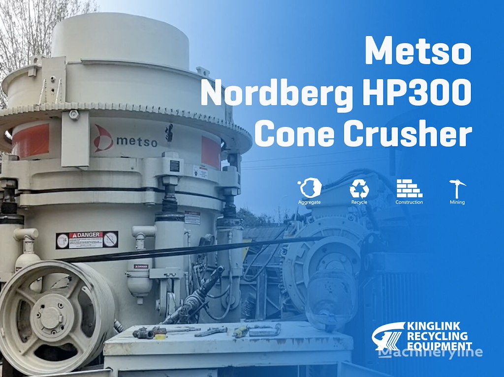 Metso Nordberg HP300 Cone Crusher konusna drobilica