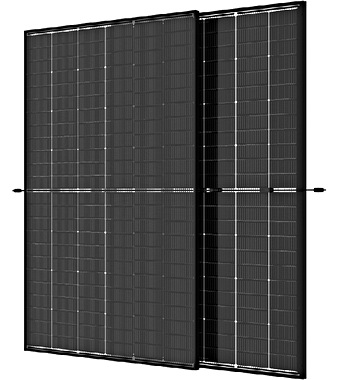 Trina VertexS+ NEG9R.25 440W staklo/staklo, crni, 1500VDC K.
Svaki modul individulano pakiran u kartonskoj ambalaži, 20 modula na jednoj paleti, transport se organizira zasebno