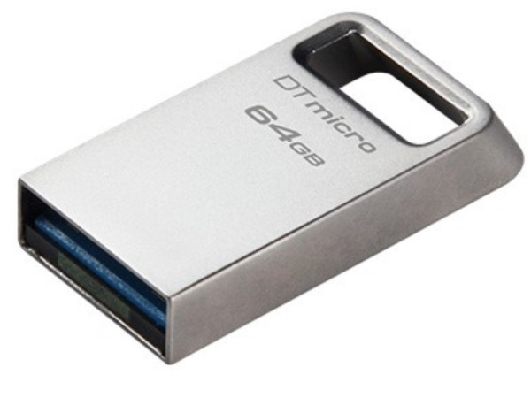 USB memorija KINGSTON DataTraveler Micro 128GB/3.2/crna (DTMC3G2/128GB)