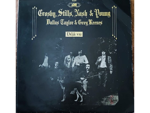 Crosby,Stills,Nash &; Young-Deja Vu LP Reissue (1980)