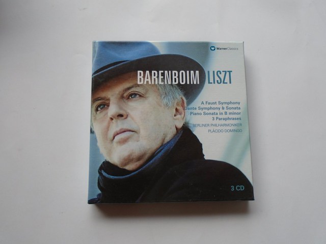 Franc List Liszt, Berlinska filh., dir.  Barenboim, 3cd