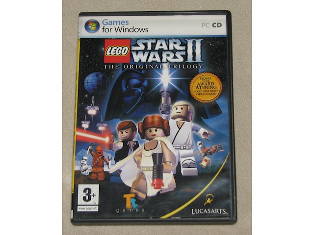 PC CD Lego STAR WARS II: The Original Trilogy
