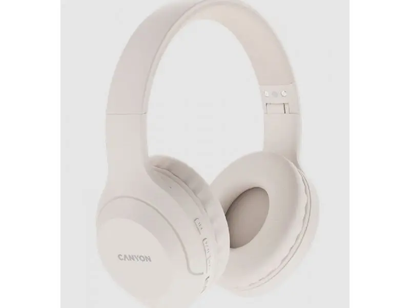 CANYON BTHS-3 BT V5.1 JL6956 Bluetooth slušalice sa mikrofonom, Bele