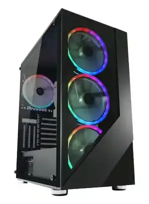 LC POWER Gaming kućište LC-803B-ON shaded-X crno