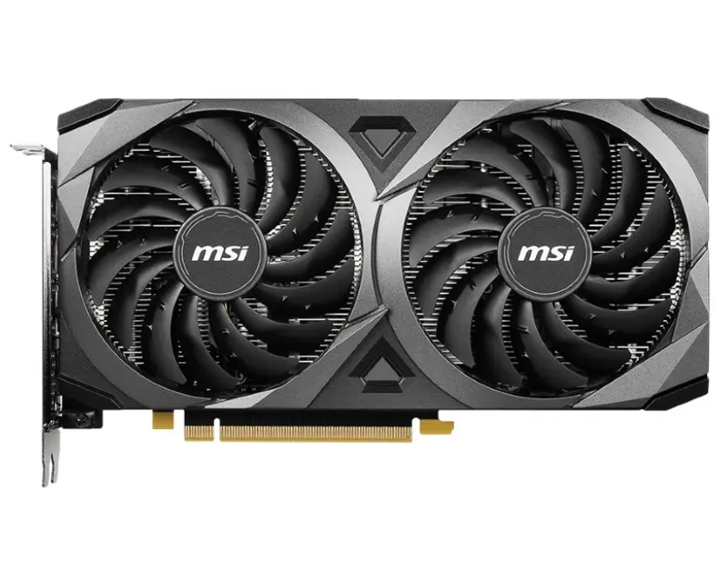 MSI Grafička kartica nVidia GeForce RTX 3060 12GB 192bit RTX 3060 VENTUS 2X 12G OC LHR crna