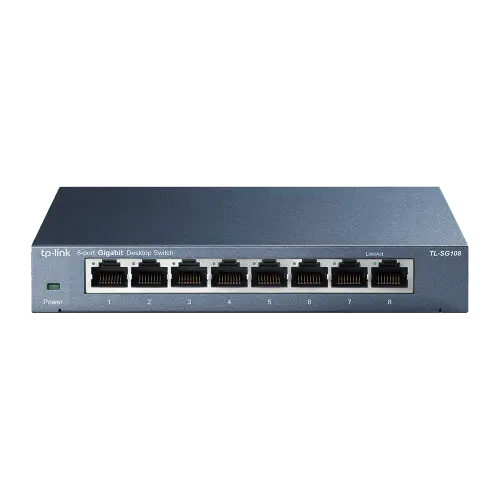 TP-LINK Switch TL-SG108 Gigabit plavi