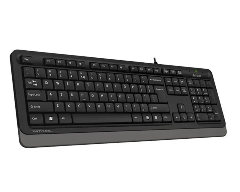 A4 TECH Tastatura FK10 FSTYLER USB US siva