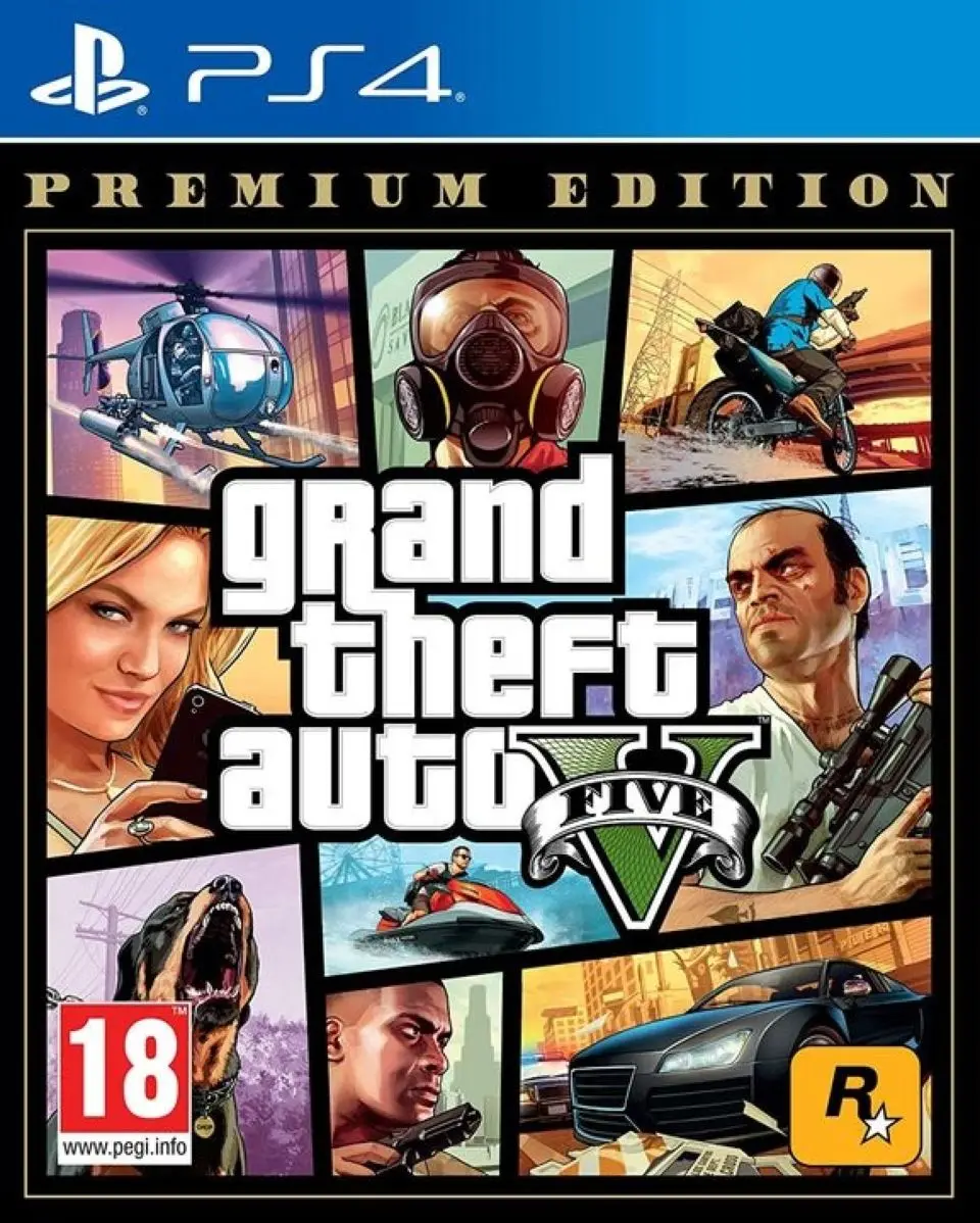 ROCKSTAR Igrica PS4 Grand Theft Auto 5 - GTA V - Premium Edition