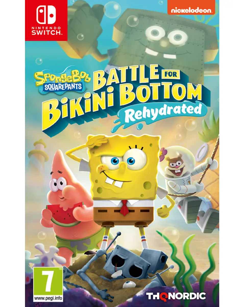 THQ Igrica Switch Spongebob SquarePants: Battle for Bikini Bottom - Rehydrated