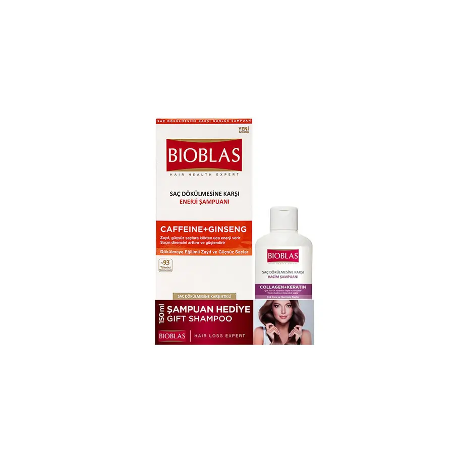 BIOBLAS Šampon kolagen+keratin 360 ml