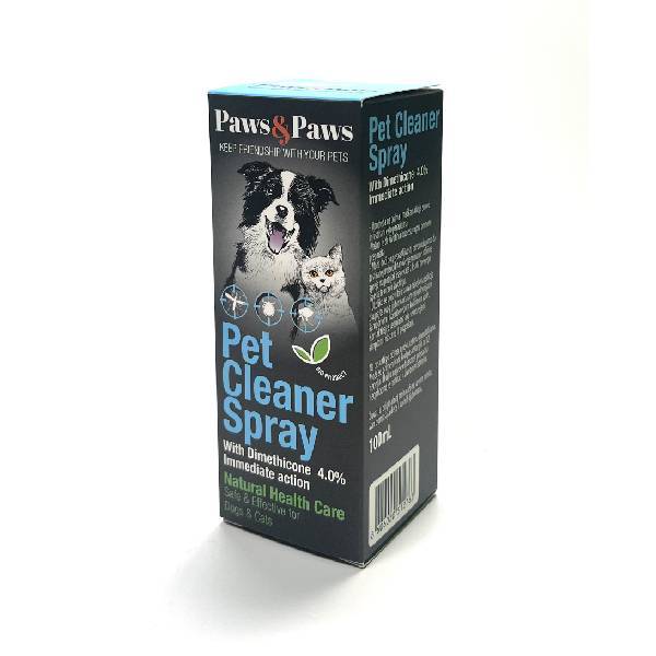 Paws&Paws Pet Cleaner Spray, Sprej protiv insekata, buva I parazita kod pasa - 100 ml