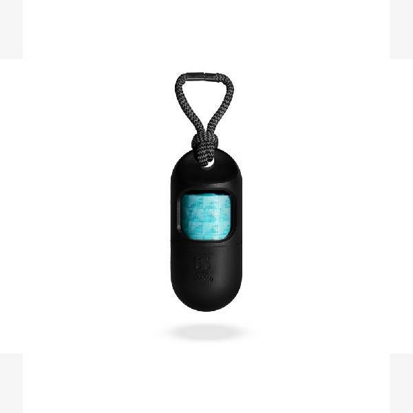 ZeeDog Poop Bag Dispanzer za higijenske kesice, crni - black