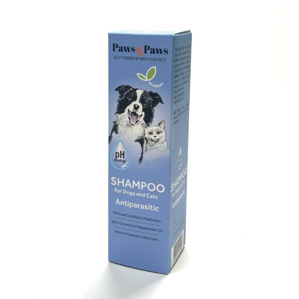 Paws&Paws Shampoo Antiparasitic, Sampon protiv parazita - 250 ml