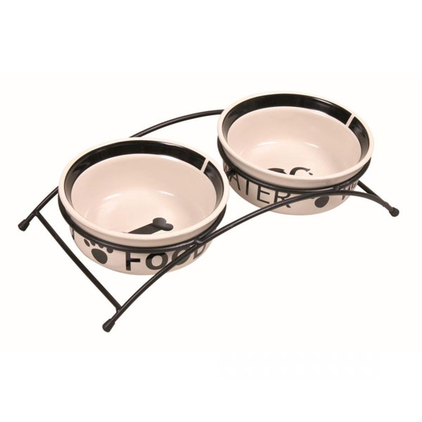 Trixie Bowl Set Eat on Feet - 600ml/15cm