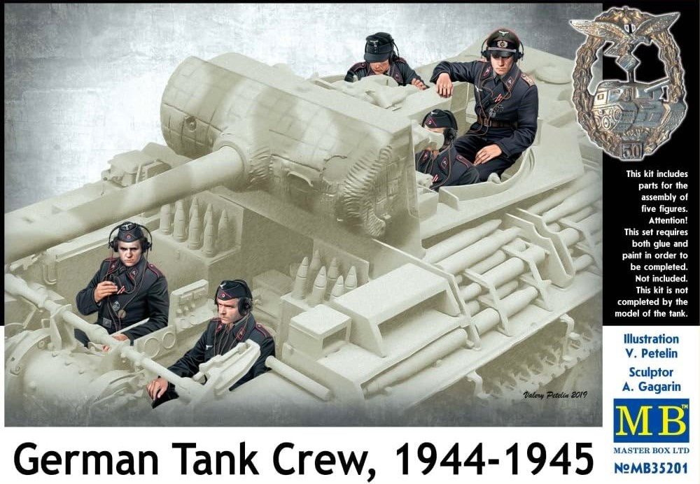 MASTER BOX 1/35 German Tank Crew 1944-1945