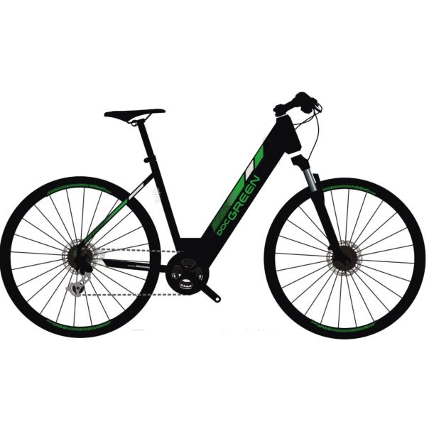 XPLORER Elektricni bicikl City Green 28"