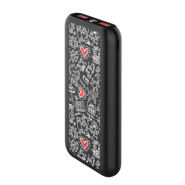 CELLY Power bank KEITH HARING 10000 mAh, USB-C