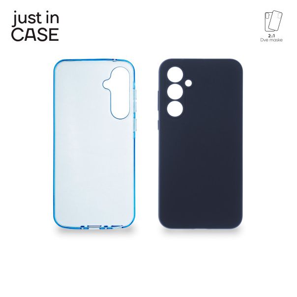 JUST IN CASE Maska 2u1 Extra case MIX za Samsung Galaxy A35, plava