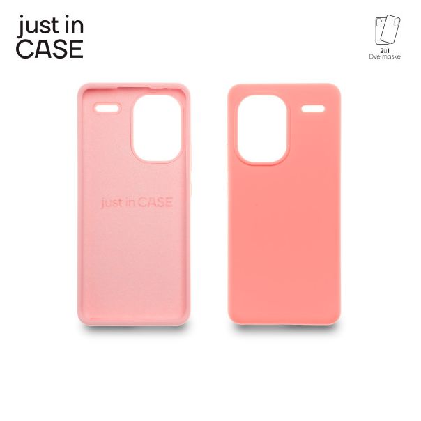 JUST IN CASE Maska 2u1 Extra case MIX PLUS za Redmi Note 13 Pro+ 5G, roza