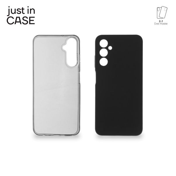 JUST IN CASE Maska 2u1 Extra case MIX za Samsung Galaxy A05S, crna