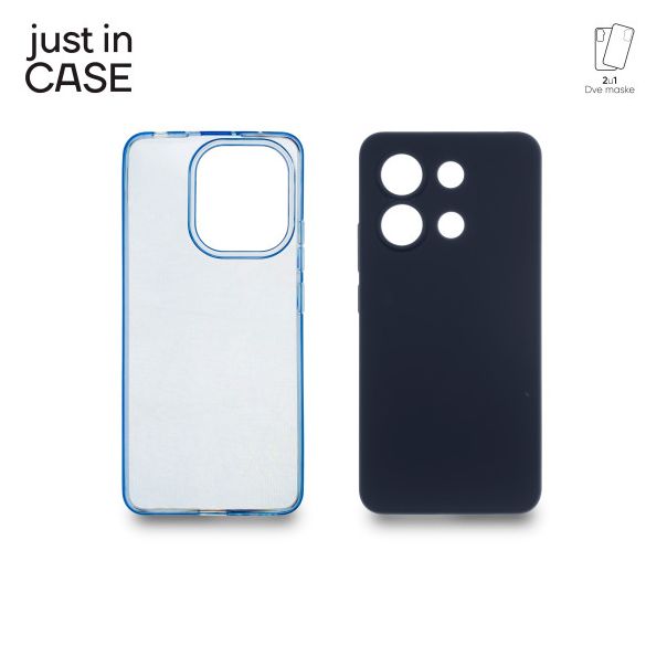 JUST IN CASE Maska 2u1 Extra case MIX PLUS za Redmi Note 13, plava