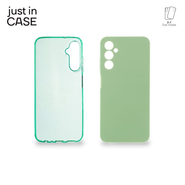JUST IN CASE Maska 2u1 Extra case MIX za Samsung Galaxy A05S, zelena