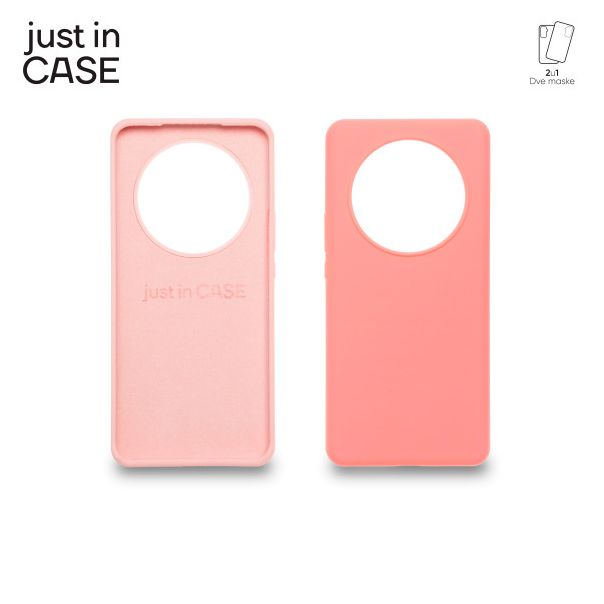 JUST IN CASE Maska 2u1 Extra case MIX PLUS za Honor Magic 6 Lite, roza