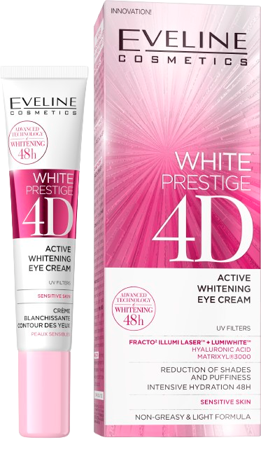 EVELINE - WHITE PRESTIGE 4D - EYE CREAM 20ml