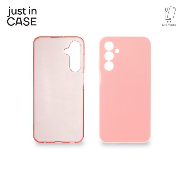 JUST IN CASE Maska 2u1 Extra case MIX za Samsung Galaxy A25, roza